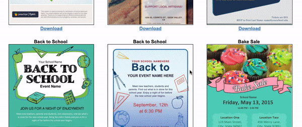 All About Peachjar Flyer Templates